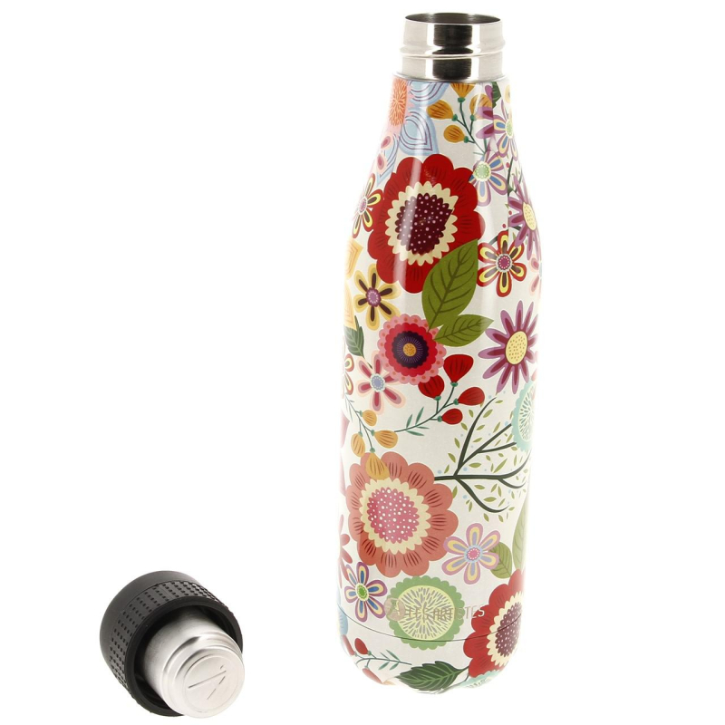 Gourde bottle inox 500ml eden multicolore - Les Artistes | wimod