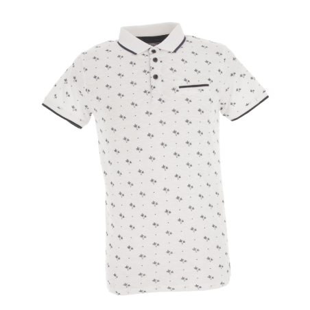 Polo coton playa blanc homme - La Maison Blaggio | wimod