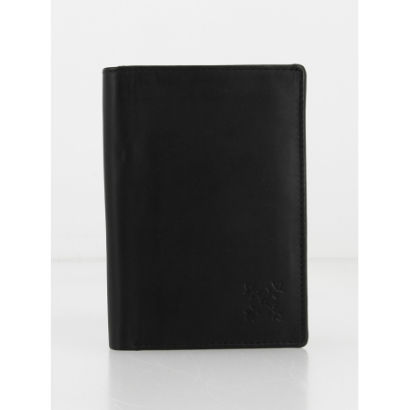 Portefeuille feedal 3 volets noir homme - Oxbow | wimod