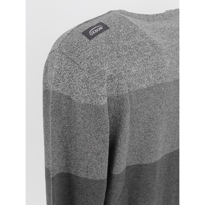 Pull colorblock gris homme - Oxbow | wimod