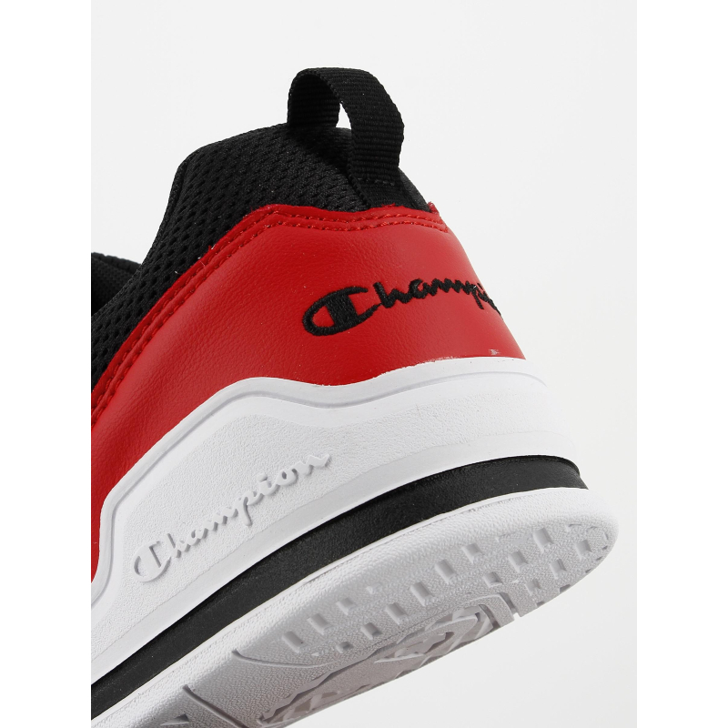 Baskets basses rouge/blanc homme - Champion | wimod