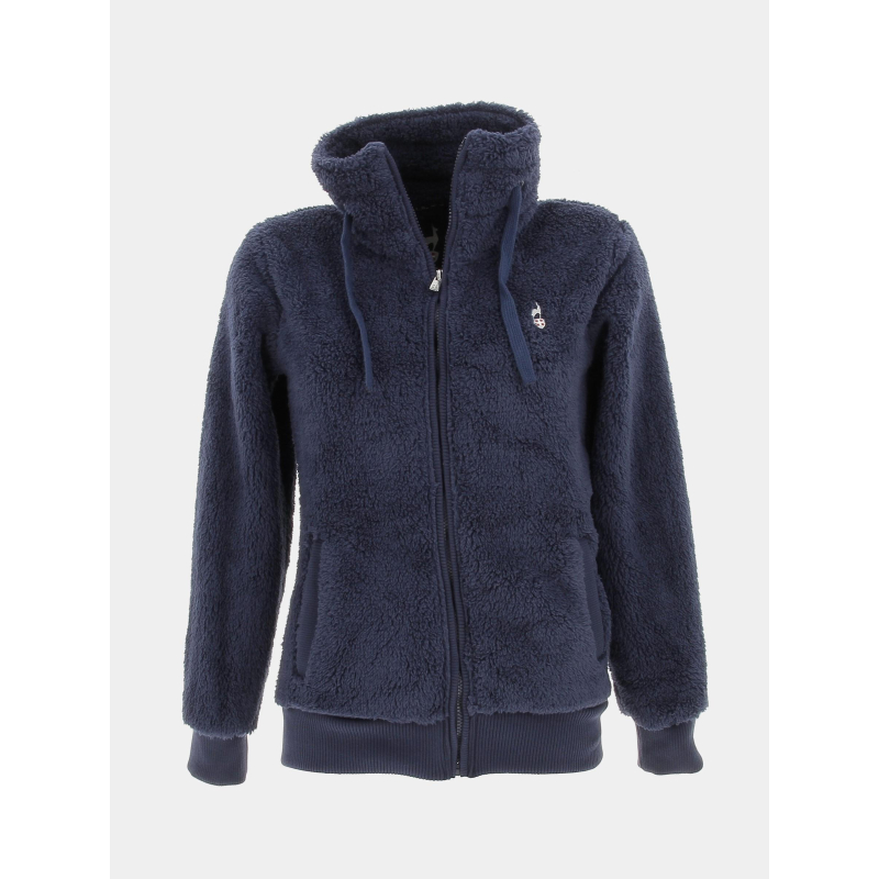 Gilet polaire burli bleu marine femme - Aulp | wimod Gilet polaire burli bleu marine femme - Aulp | wimod