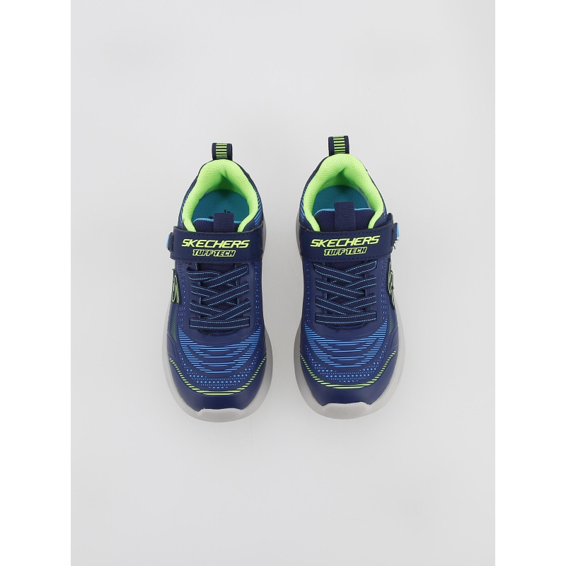 Baskets hyper blitz bleu garçon - Skechers | wimod
