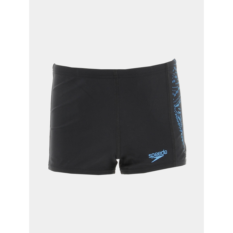 Boxer de bain natation placem noir garçon - Speedo | wimod
