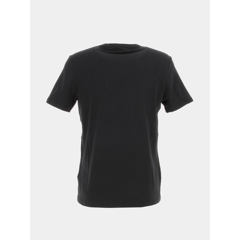 T-shirt maksim logo barré noir homme - Guess | wimod