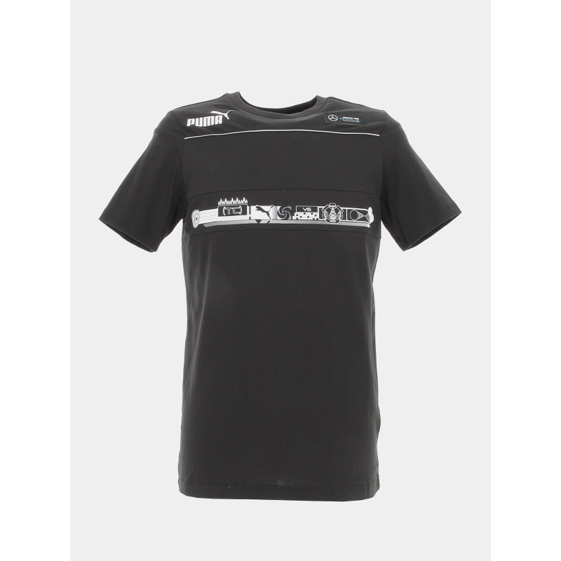 T-shirt mercedes amg sds noir homme - Puma | wimod