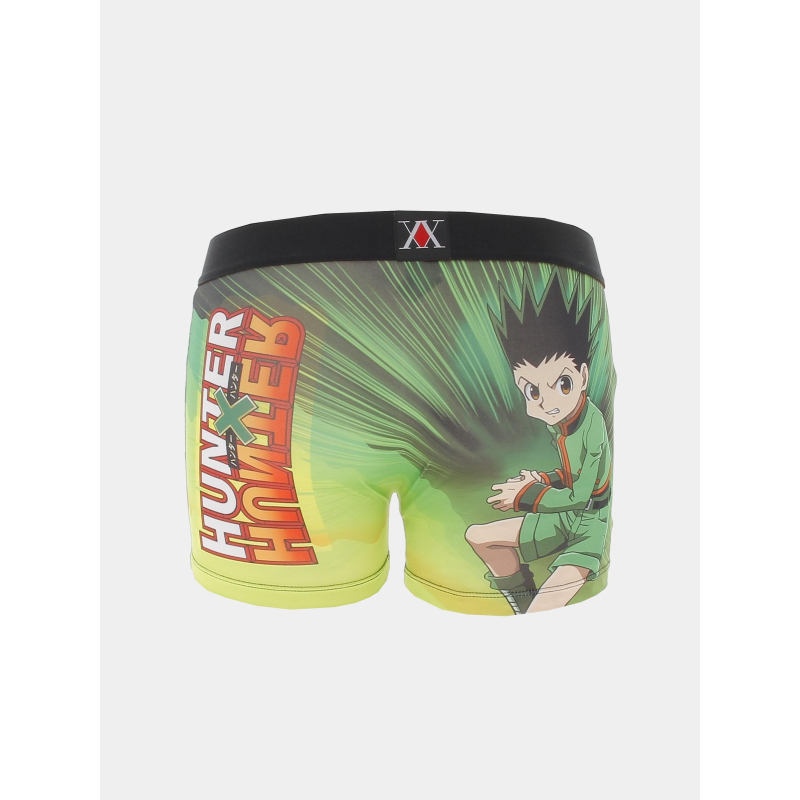 Boxer hunter x hunter vert garçon - Freegun | wimod