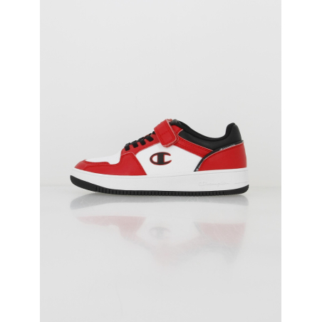 Baskets à scratch rebound 2.0 ps rouge blanc enfant - Champion | wimod