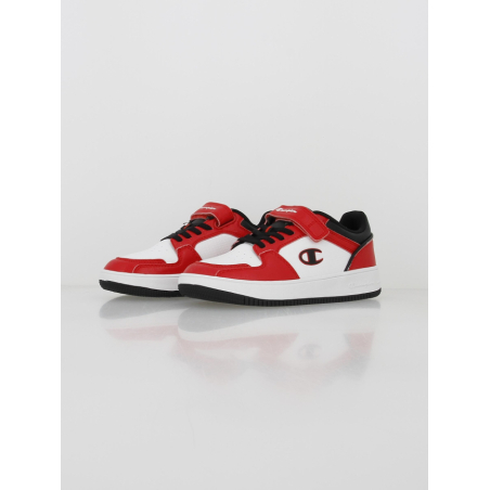 Baskets à scratch rebound 2.0 ps rouge blanc enfant - Champion | wimod