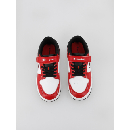 Baskets à scratch rebound 2.0 ps rouge blanc enfant - Champion | wimod
