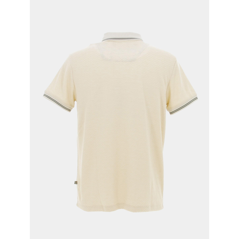 Polo signature ginio beige homme - Benson & Cherry | wimod