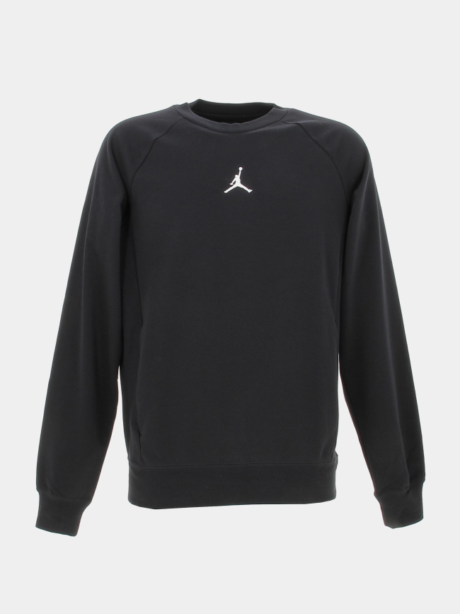 Sweat Jordan Sportswear Fleece Crew Noir Homme Nike Wimod
