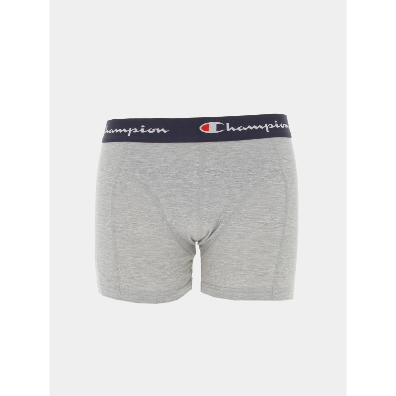 Pack 2 boxers authentic gris homme - Champion | wimod