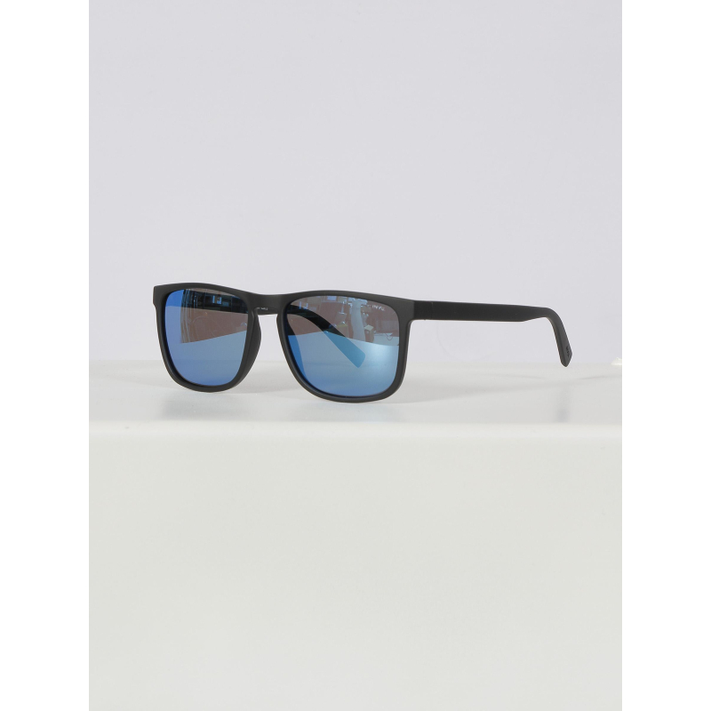 Lunettes de soleil rond cat.3 noir mat homme - Invu | wimod
