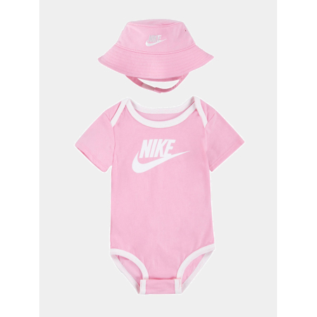Ensemble body bob core logo rose bébé - Nike | wimod