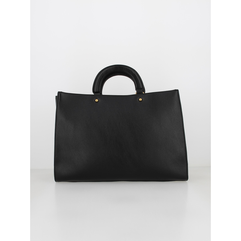 Sac à main tote nero motif python noir femme - Lui Jo | wimod