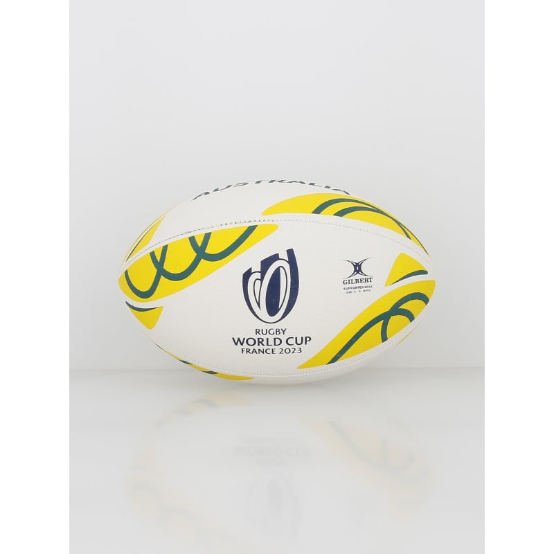 Ballon de rugby supporter rwc 2023 australie jaune - Gilbert | wimod