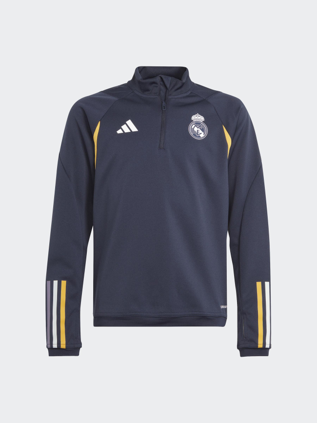 Sweat de football real madrid training bleu enfant - Adidas | wimod