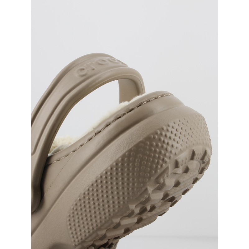 Crocs sabots fourrés lined beige - Crocs | wimod