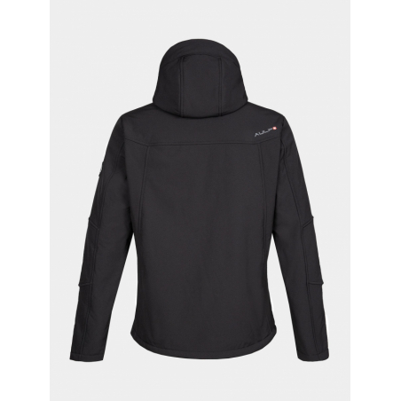 Veste technique softshell fourrée nemev noir homme - Aulp | wimod