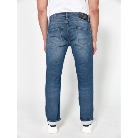 Jean droit reeple rock bleu homme - Teddy Smith | wimod