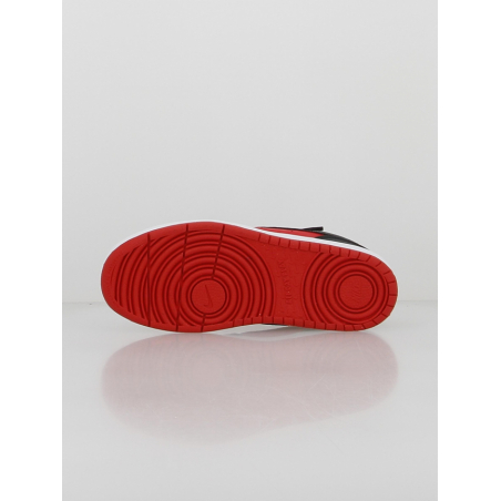 Baskets à scratch court borough ps noir rouge enfant - Nike | wimod