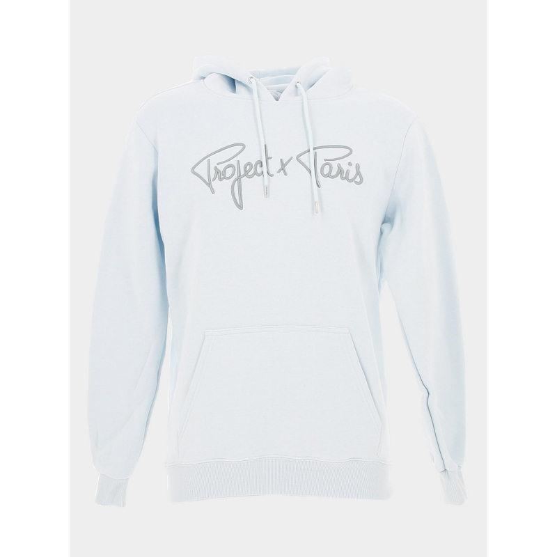Sweat à capuche logo signature bleu homme - Project X Paris | wimod