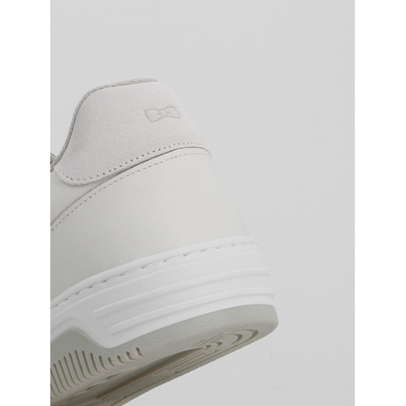 Baskets en cuir blanc homme - Eden Park | wimod