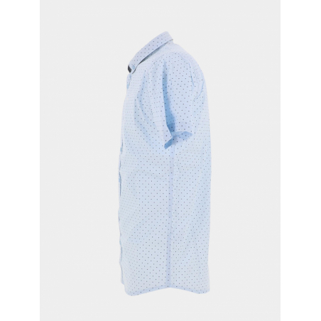 Chemise manches courtes sakov bleu ciel homme - Sun Valley | wimod