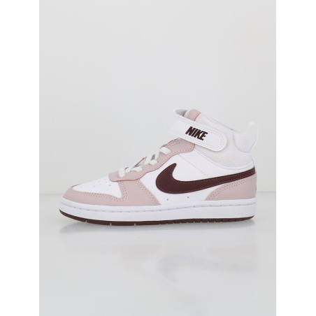 Baskets à scratch advantage blanc fille - Adidas | wimod