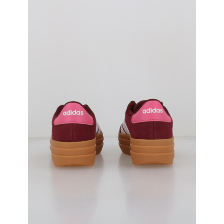 Baskets à plateforme vl court bold bordeaux femme - Adidas | wimod
