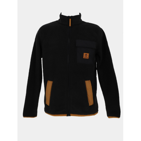 Veste technique softshell fourrée nemev noir homme - Aulp | wimod