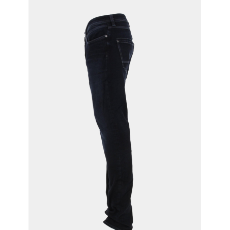 Jean droit comfort used bleu homme - Teddy Smith | wimod