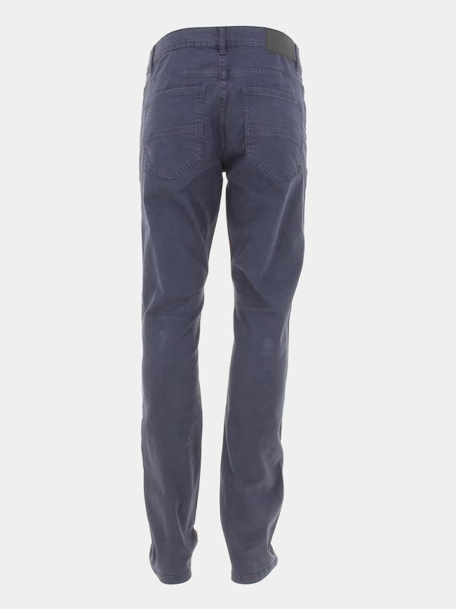 Pantalon regular fit bleu marine homme - Sun Valley | wimod