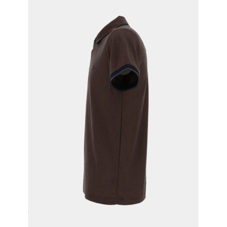 Polo signature glidepath marron homme - Benson & Cherry | wimod