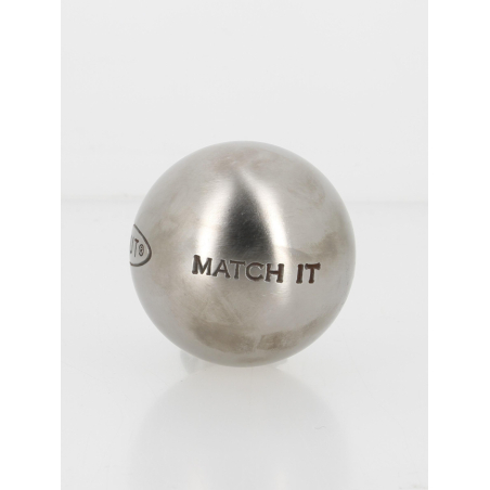Boules de pétanque demi-tendre 73mm match it strie 0 - Obut | wimod