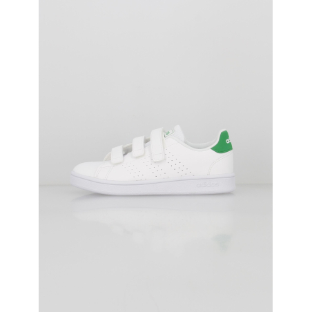Baskets à scratch advantage blanc fille - Adidas | wimod