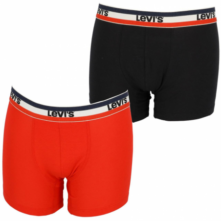 Pack 2 boxers rouge homme - Levi's | wimod