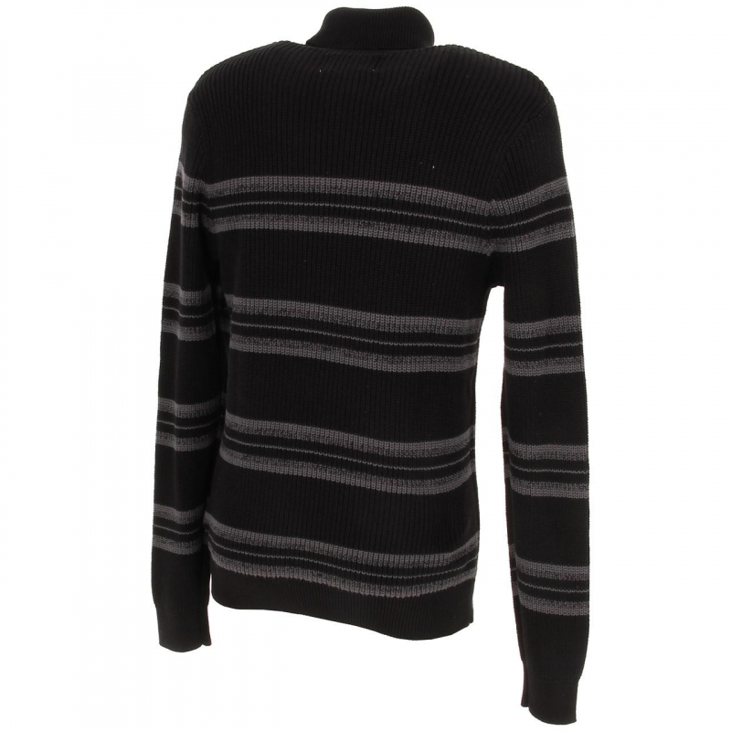 Pull col roulé power gris anthracite homme - Jack & Jones | wimod