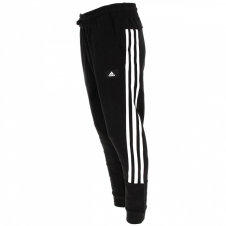 Jogging 3 stripes noir homme - Adidas | wimod