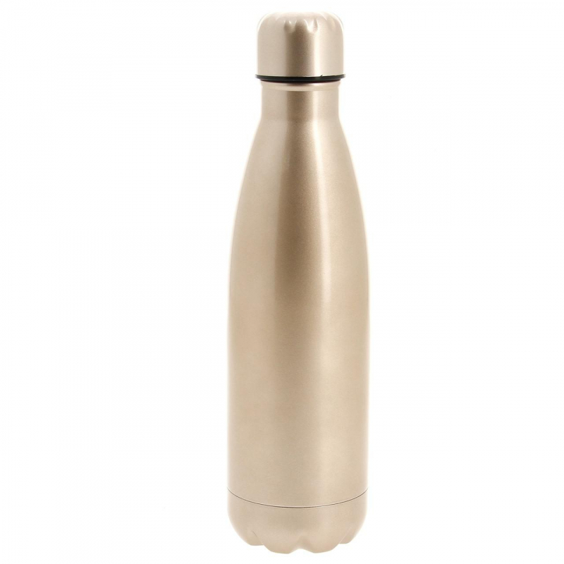 Gourde isotherme acier inoxydable 500ml bronze - Only | wimod