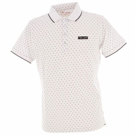 Polo manches courtes pasy blanc homme - Teddy Smith | wimod