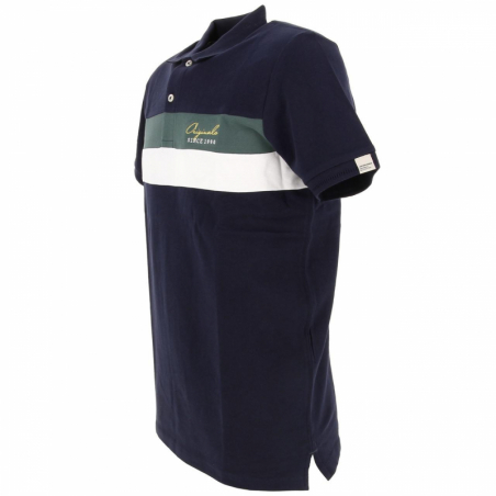 Polo blocks navy bleu marine homme - Jack & Jones | wimod